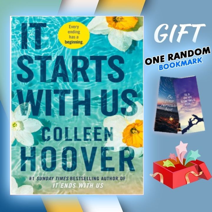 【Free Bookmark】It Starts With Us+It Ends with Us by Colleen Hoover ...