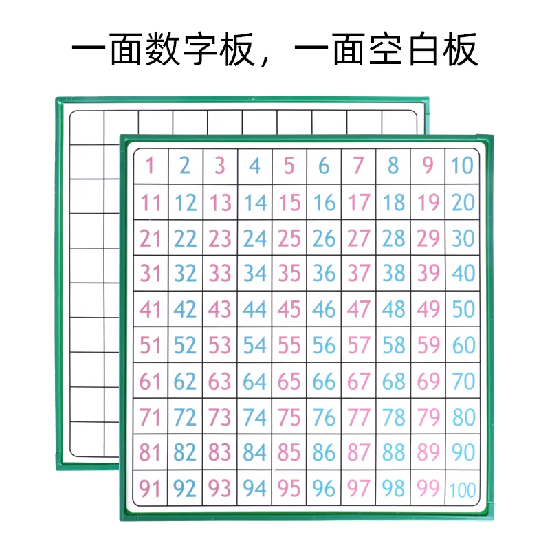 1-100 Hundreds of Boards Consecutive Numbers Kindergarten Large Class ...
