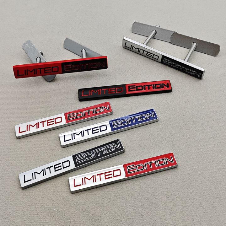 3D Metal Logo Limited Edition Emblem Car Front Grill Bdage Rear Trunk ...