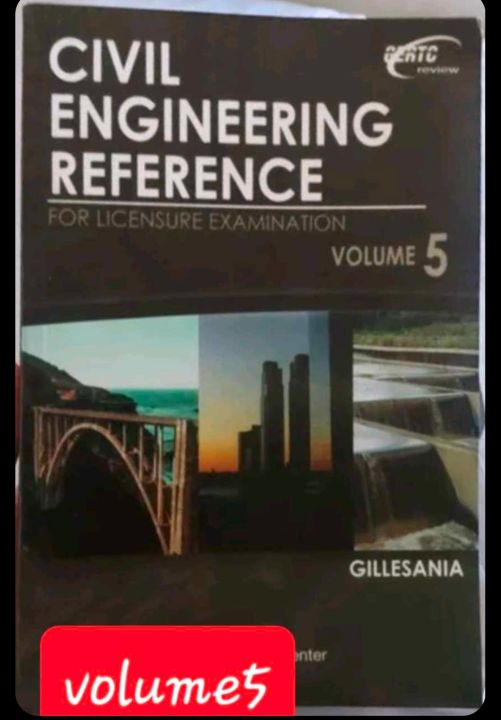 CIVIL ENGINEERING REFERENCE Vol.5 | Lazada PH
