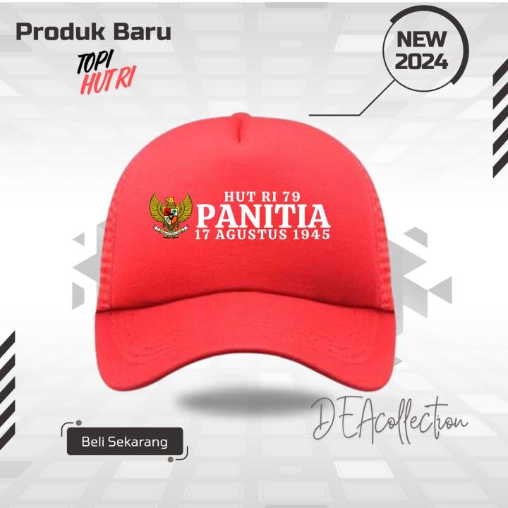 TOPI HUT PANITIA HUT RI KE 79 TAHUN | Lazada Indonesia