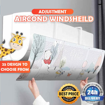 Famoustore Air conditioner Windshield Aircond Windshield Adjustable Air ...