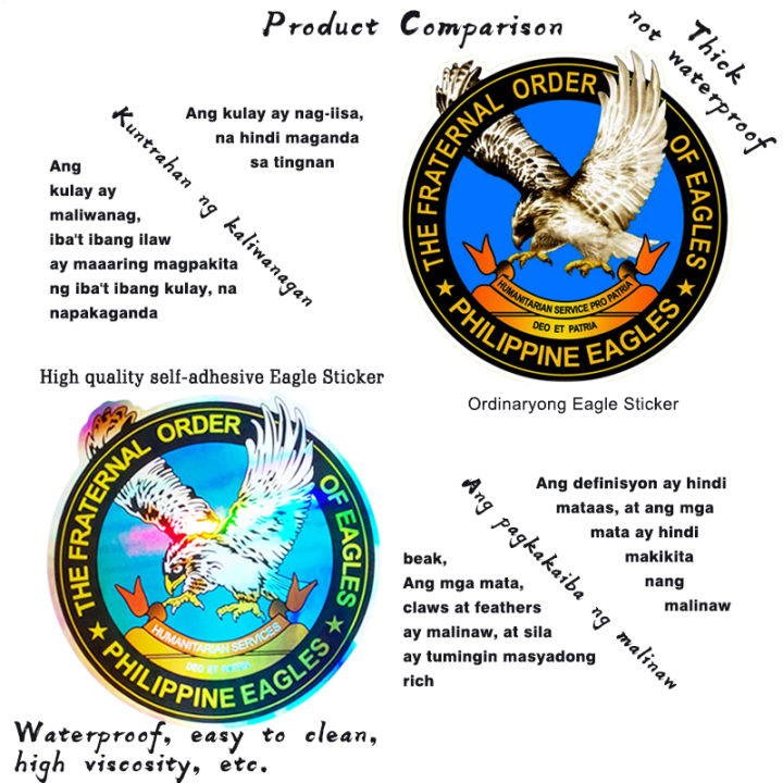 Ly eagle 2,3 and 5inches High viscosity self-adhesive the Fraternal ...