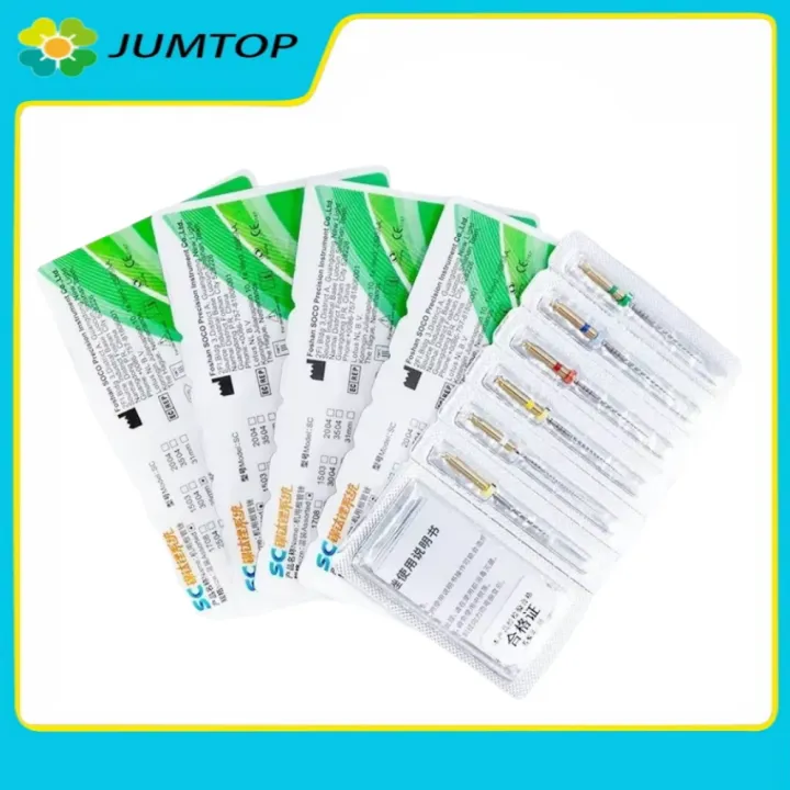 SOCO Files Dental Files Heat-Treated Nickel Titanium Root Canal ...