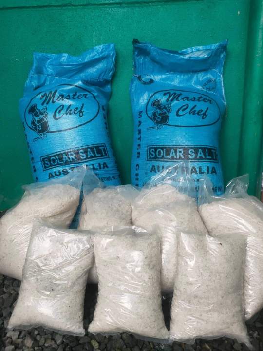 Industrial Solar Salt for water station, pools, fish ponds. Non Iodize ...