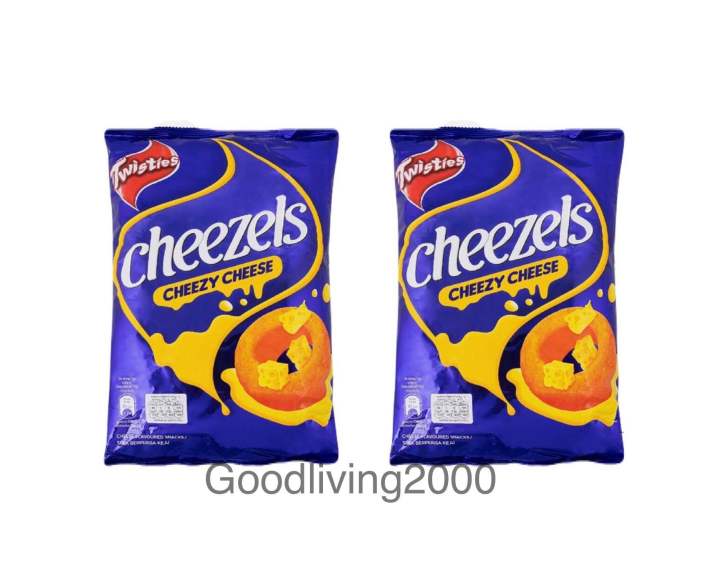 (Free shipping) (x2 big packs) Twisties Cheezels Original Cheese ...