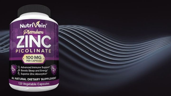 Premium Zinc Picolinate Supplement 100mg - Strengthens Immune System ...