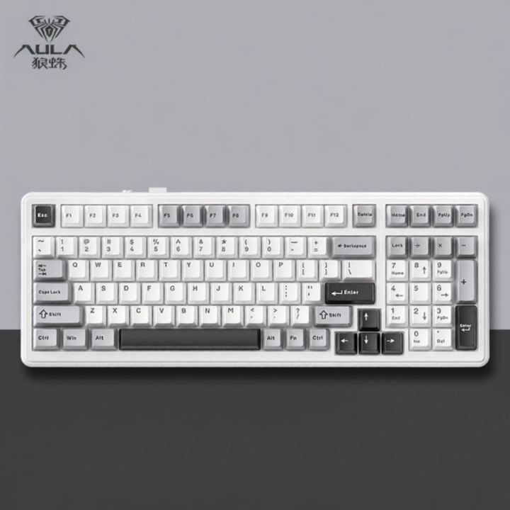 AULA | Bàn phím cơ không dây Bluetooth ba chế độ F99 của Wolf Spider ...