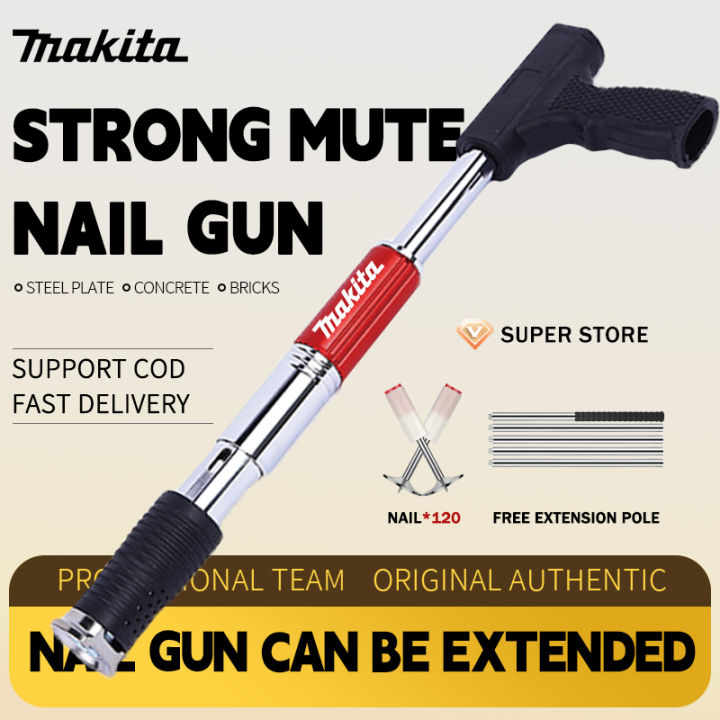 Makita nail gun concrete stapler hammer nail gun tacker concrete ...