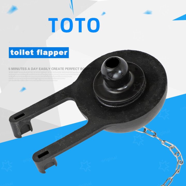 TOTO flapper drain valve seal flap flush valve water stop rubber ...