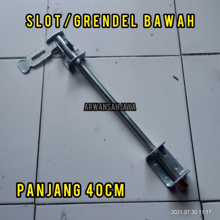 slot / grendel pagar besi 40 cm | Lazada Indonesia