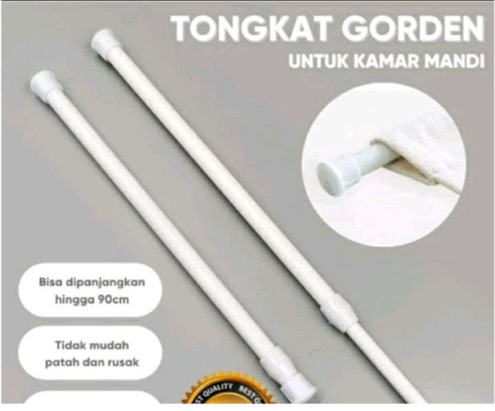 TIANG FLEKSIBLE PINTU/TIANG KAMAR MANDI/BATANG GORDEN/TIANG | Lazada ...