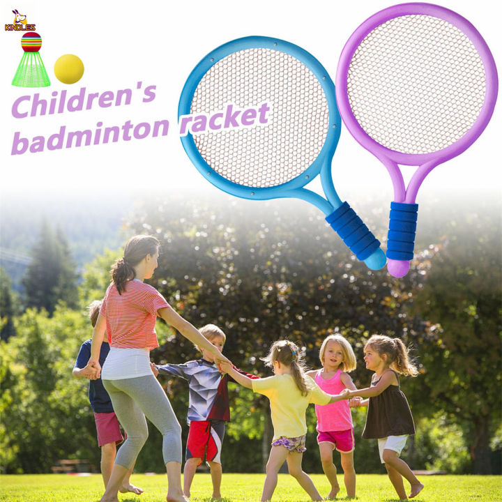 Children's Badminton Tennis Racket Beginner Training Outdoor Beach ...