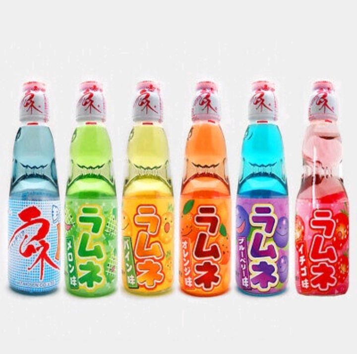 ค่าส่งถูก !!! Japan Hatakosen Ramune Soda น้ำขวดลูกแก้วรสผลไม้ผสมโซดา ...
