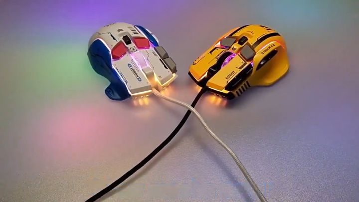 Abay G6 Wireless Gaming Mouse 12800 Dpi 16 RGB Backlit Ultralight With ...