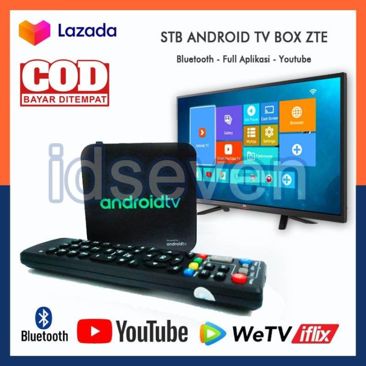 Android TV Box ZTE Full Aplikasi Support Bluetooth | Lazada Indonesia