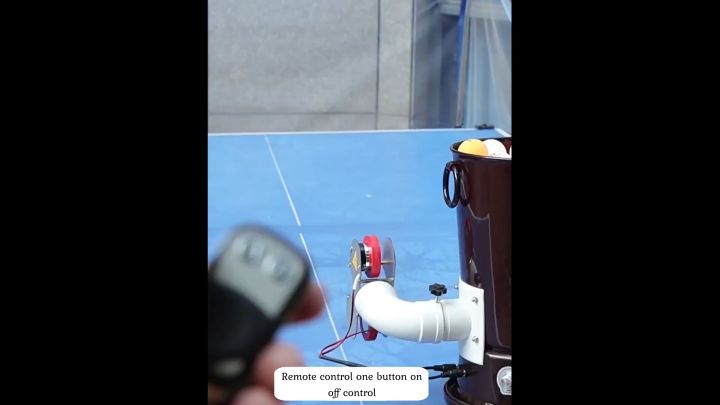 Electric Table Tennis Training Robot, Automatic Ping Pong Machine ...