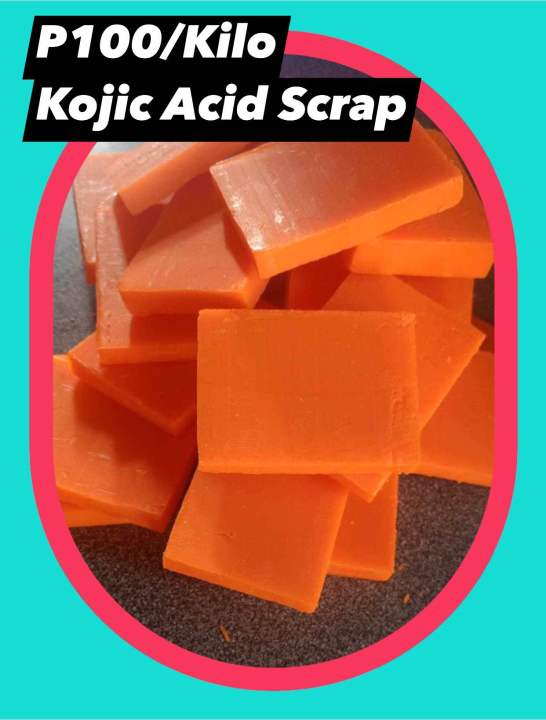 KOJIC ACID soap bar SCRAP 1kilograms | Lazada PH