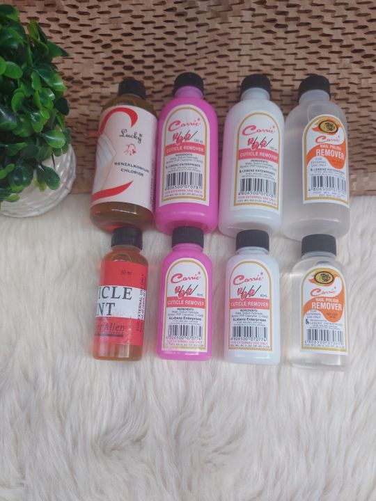 carrie 60ml*cuticle white*cuticlepink*acetone*merthiolate/nail tint ...
