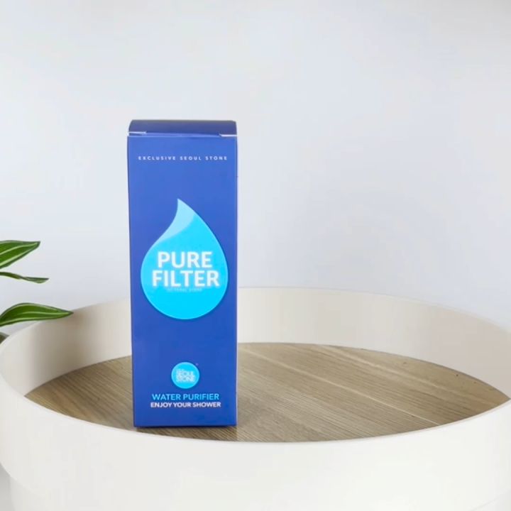 Pure Filter ที่กรองน้ำฝักบัว 3 ชั้น กรองคลอรีน กำจัดแบคทีเรีย | Lazada ...
