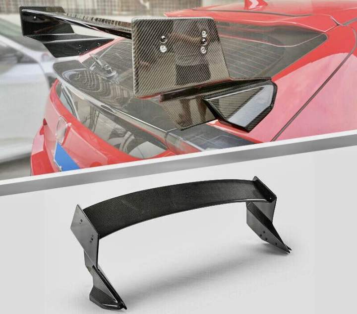 Honda civic Fk7 FK8 Hatchback carbon rear trunk boot GT spoiler lip ...
