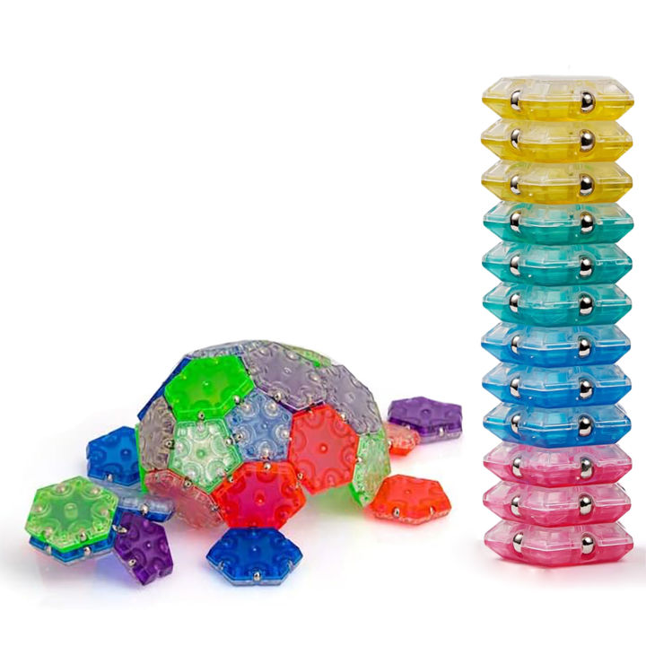 Pressure reducing ball pentagonal puzzle pressure reducing toy DIY ...