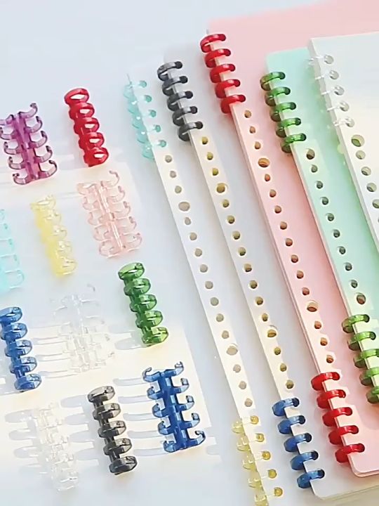 30 / 5 Holes Plastic Ring Binder Ring Binding Spines Combs 80 / 60 ...