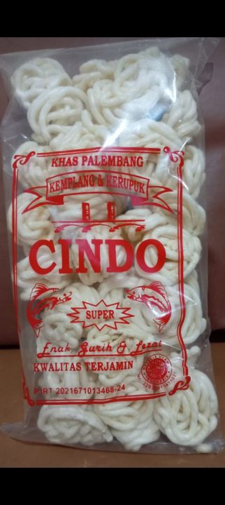 kerupuk dan kemplang cindo khas Palembang | Lazada Indonesia