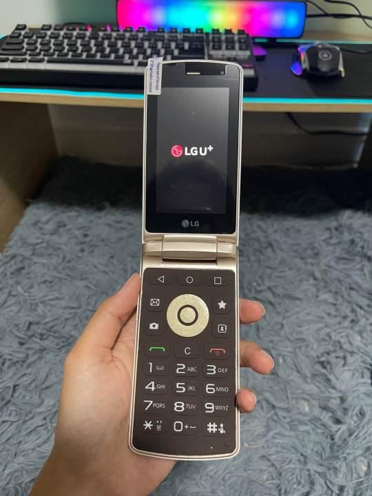 โทรศัพท์มือถือฝาพับ LG x100 สีขาว พร้อมจัดส่งในไทย เชื่อมต่อ wifi โหลด ...