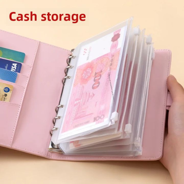 Large Capacity Cash Storage Book Family Finance Ledger Handbook Money ...