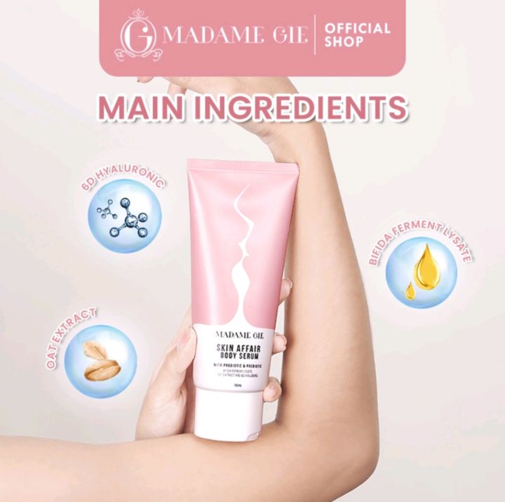 Madame Skin Affair body serum skin booster Madame body serum Madamegie ...