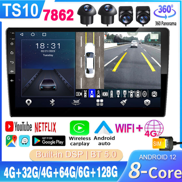 Ts10 7862 Android Car Radio 8core 2din Head Unit Car Multimedia Android
