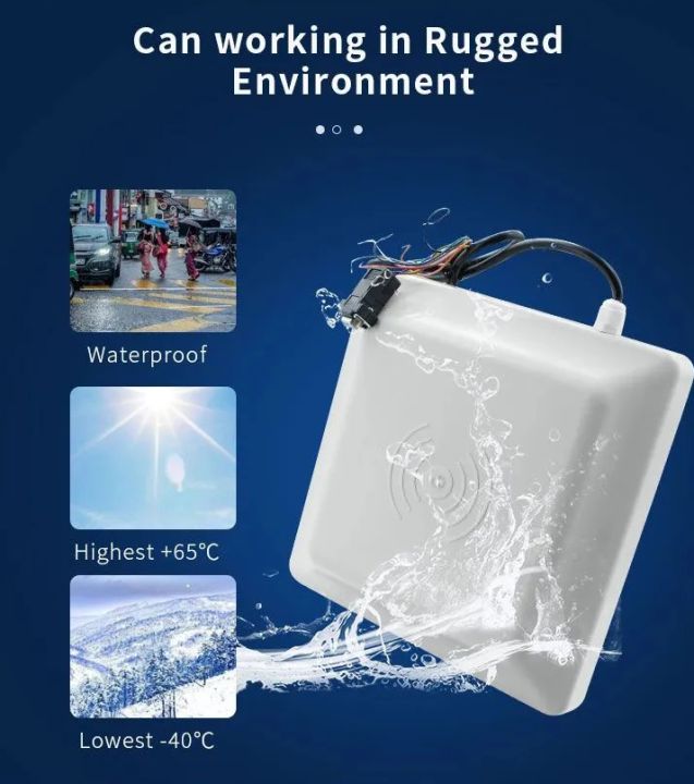 15M G45 Long Range UHF Passive902~928MHz RFID Reader Wiegand26 With WG ...