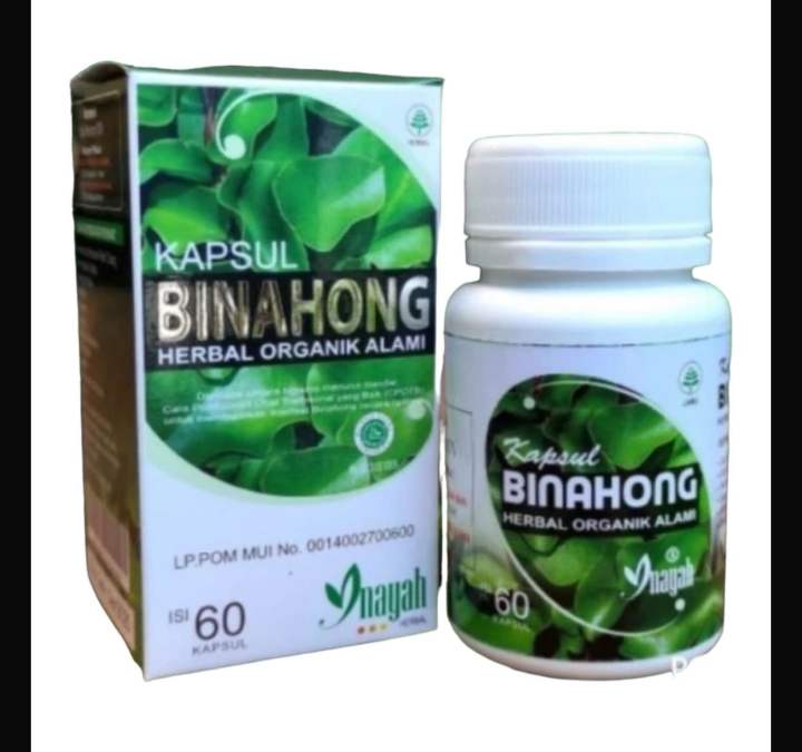 Kapsul Ekstrak Daun Binahong PRODUCT INAYAH | Lazada Indonesia