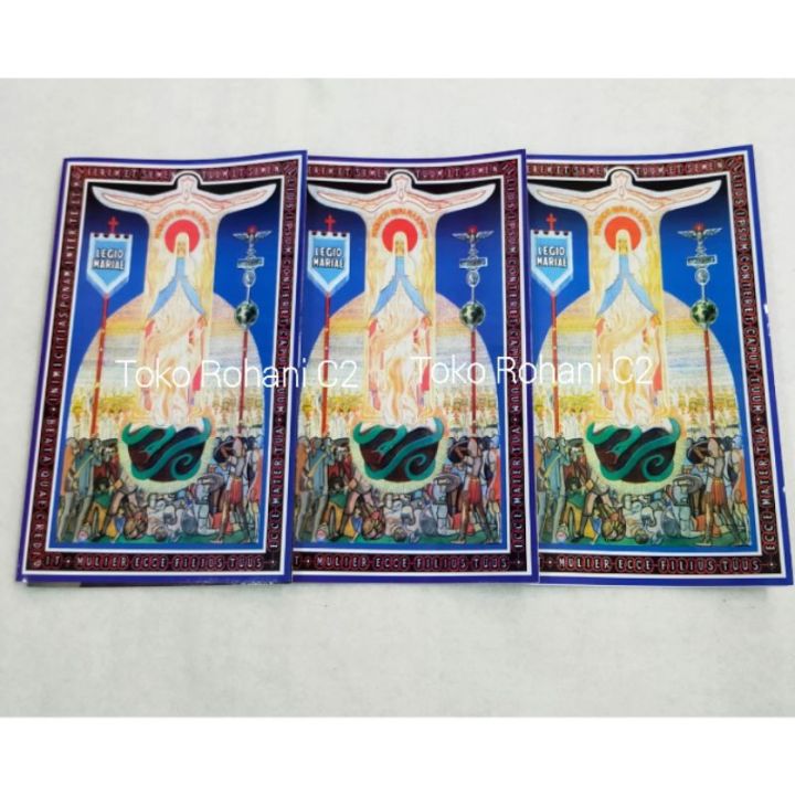 Kartu Doa Tessera Legio Maria - Kartu Doa - Lembar Doa Legio Maria ...