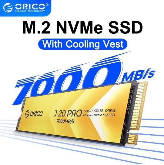 ORICO M.2 SSD M2 NVMe SSD PCIe 3.0 SSD NVMe Gen3 x4 SSD with Internal ...