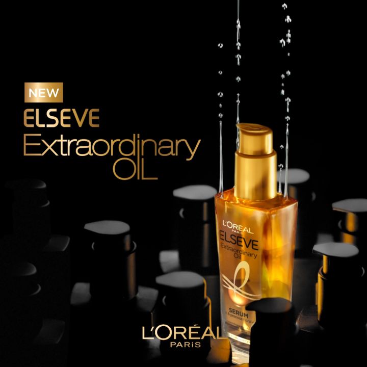 L’Oréal Paris Elseve Extraordinary Oil Gold For All Hair Types, Dry ...
