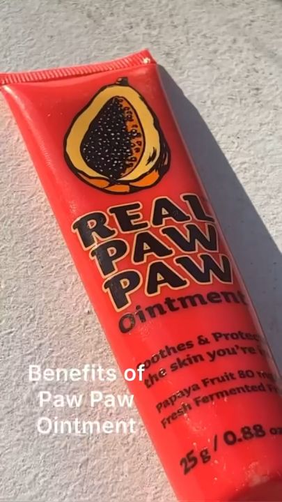 Real Paw Paw Ointment 25g / 75g / 200g dry cracked skin chapped lip ...