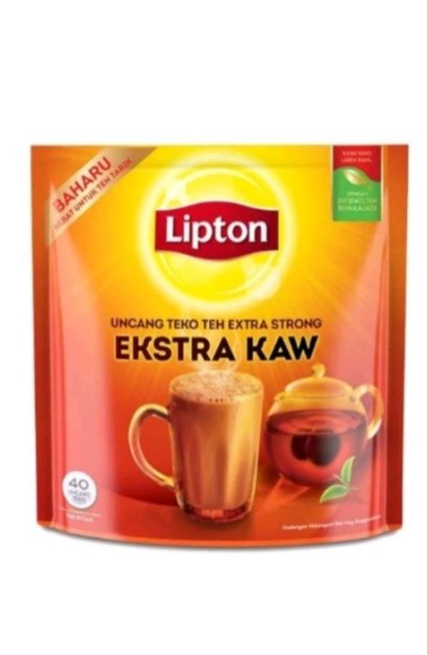 Lipton Ekstra Kaw Uncang Teko Teh Extra Strong (40's). | Lazada