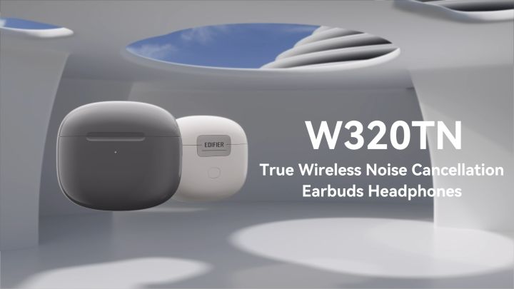 EDIFIER W320TN หูฟังไร้สาย TWS ทรง EARBUD พร้อมโหมดตัดเสียงรบกวน ANC ...