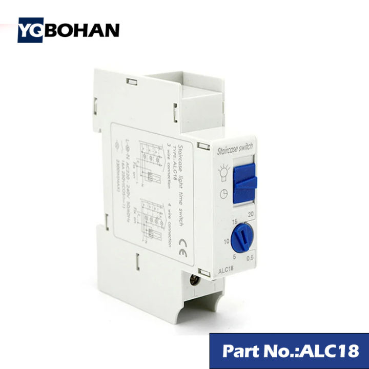 Staircase Lighting Timer Switch ALC18 Mini Mechanical Count Down Fast ...