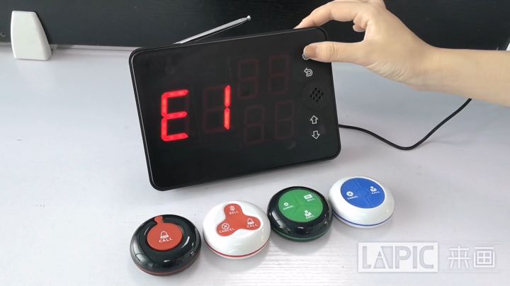 mesin angka giliran Restaurant Calling System Table Buzzer for ...