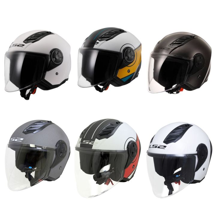 LS2 AIRFLOW II OF562 HALF FACE HELMET (ORIGINAL) | Lazada PH