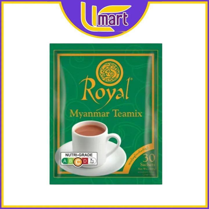 Royal Myanmar Tea Mix 30 Sachets ရွိုင်ရယ်မြန်မာ လက်ဖက်ရည် | Lazada