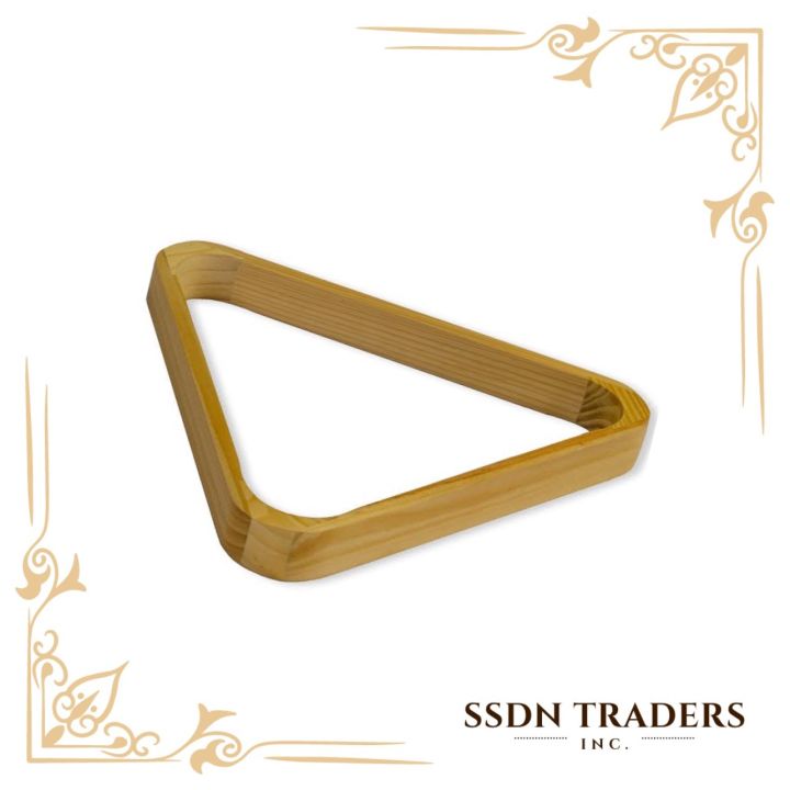 BILLIARD WOODEN TRIANGLE 2 1/4 INCHES | Lazada PH