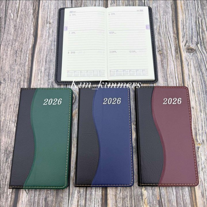 2026 Plain Unisex Minimalist Planner 7 x 4 inches planner Men's color ...