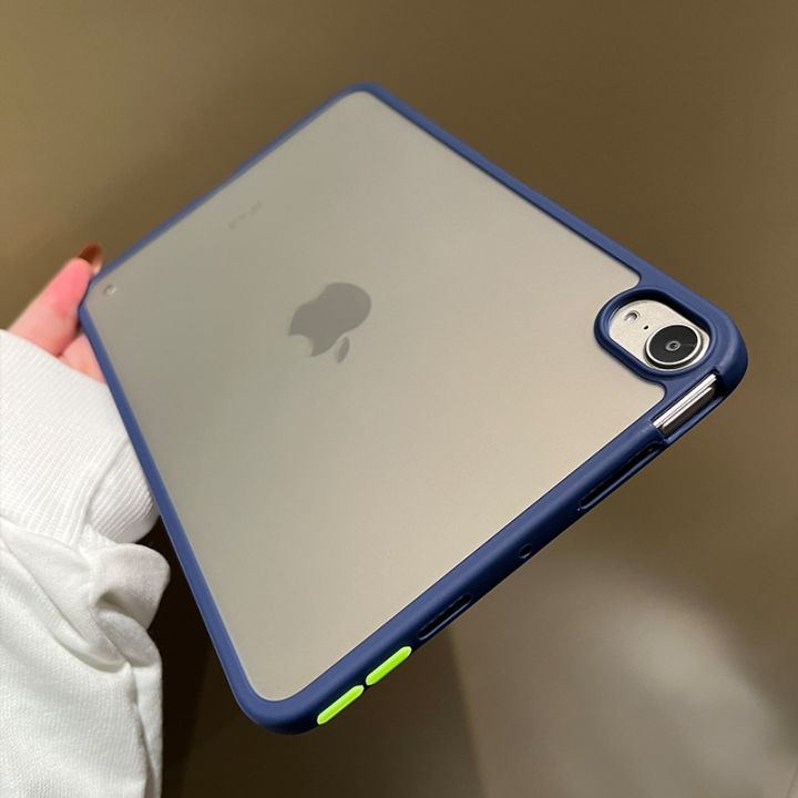 CrashStar Translucent Matte Hard Shockproof Tablet Case For iPad Mini 6 ...