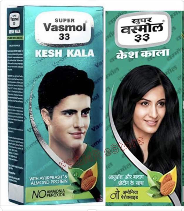 SUPER Vasmol 33 KESH KALA 100 ML | Lazada