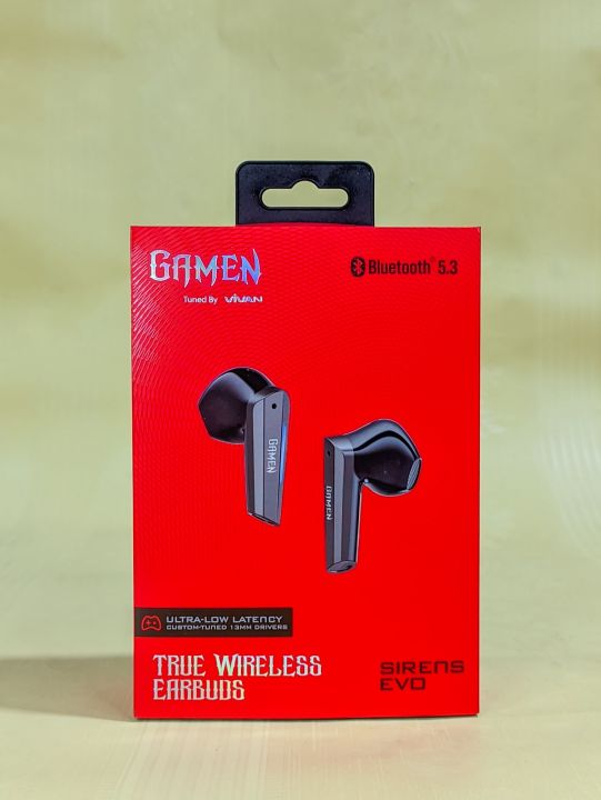 GAMEN TWS HEADSET BLUETOOTH TWS 5.3 GAMING NO DELAY LOW LATENCY GAMEN ...