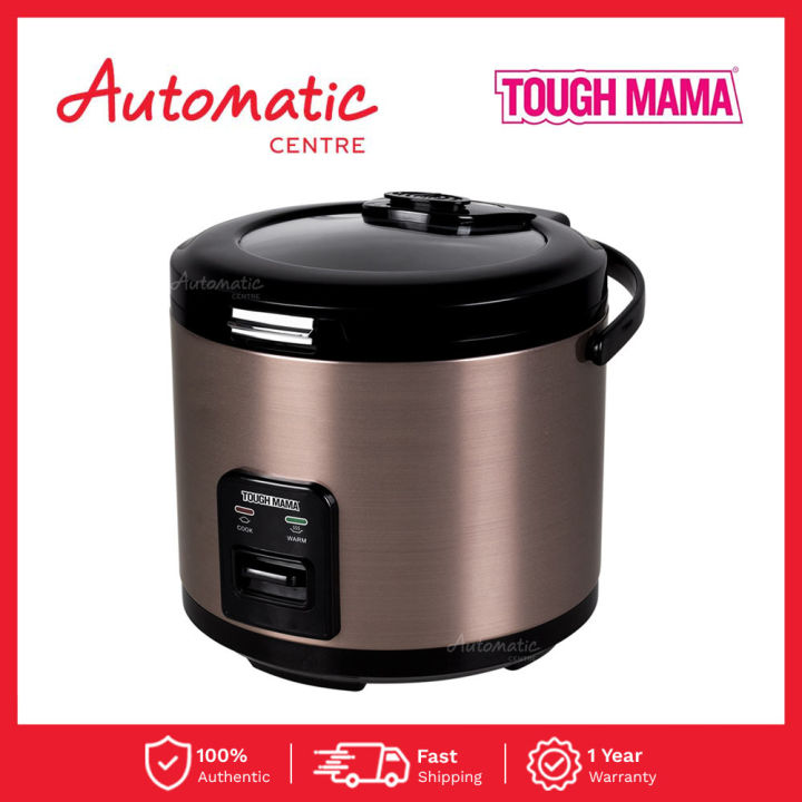 Tough Mama NTMRC15-J HC 1.5 Liters 8 Cups Rice Cooker with Non-Stick ...